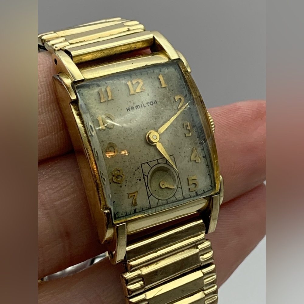 Rare Vintage Hamilton 14k Gold Filled Watch - Gem